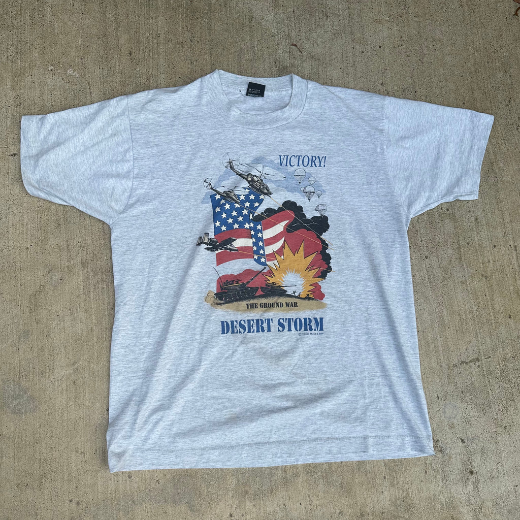 1990’s Operation Desert Storm T-Shirt XL – Little Chum Vintage