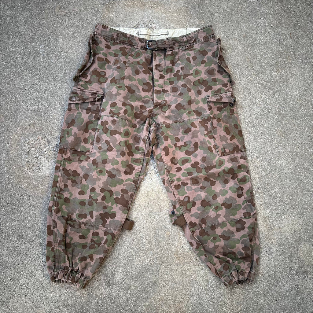 1950’s Austrian Pea Dot Camo Combat Trousers 34” x 24” – Little Chum ...
