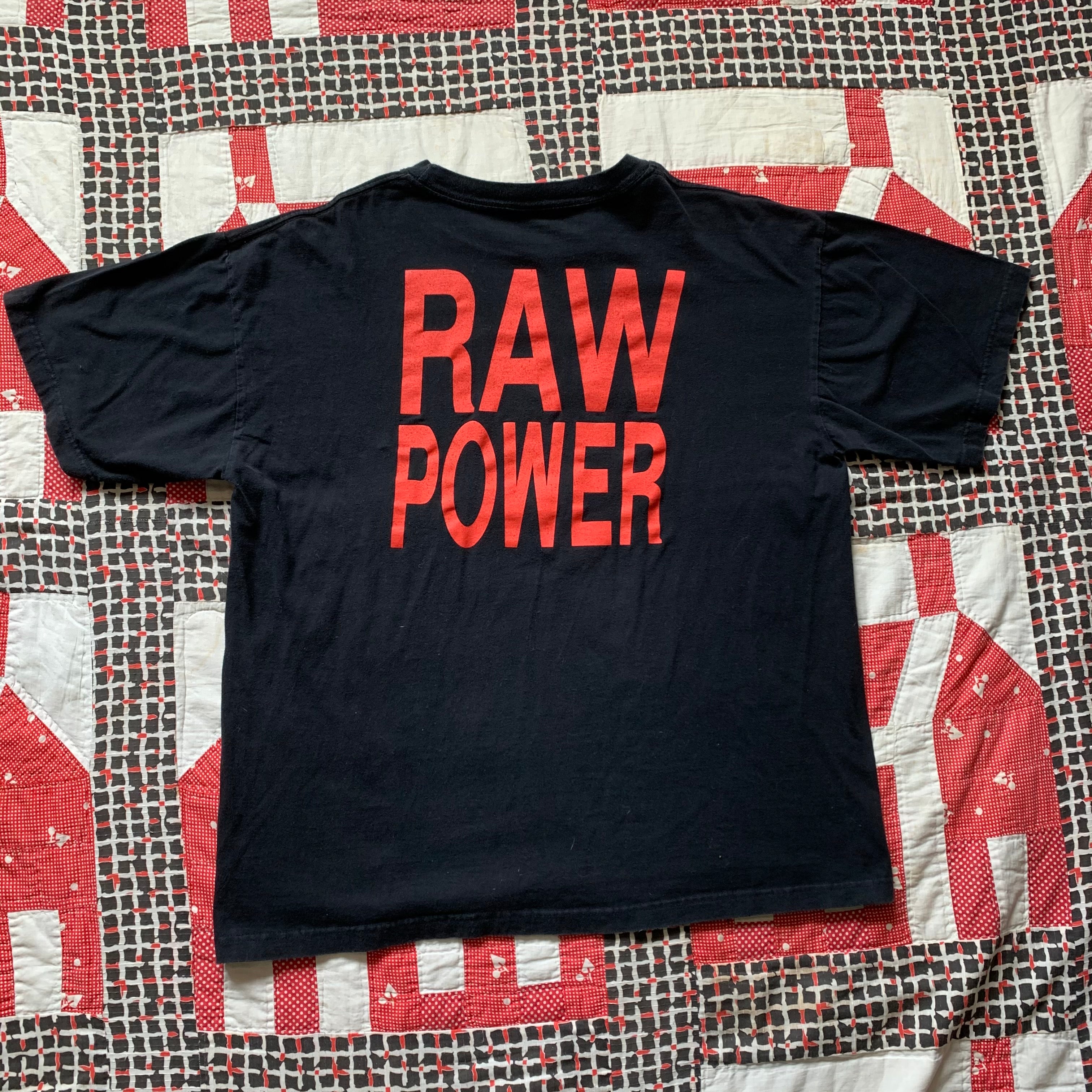 1997 Iggy Pop and the Stooges “Raw Power” Album T-Shirt XL 1997 Iggy Pop and the Stooges “Raw Power” Album T-Shirt XL
